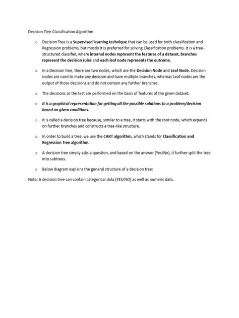 Deciosntree1 Pdf Algorithms Artificial Intelligence