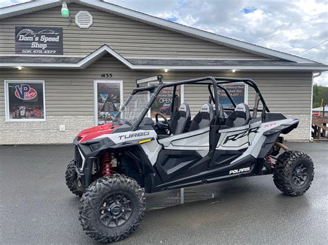 2021 Polaris Rzr 4 Turbo Ride Command With Sound System And Nav Doms