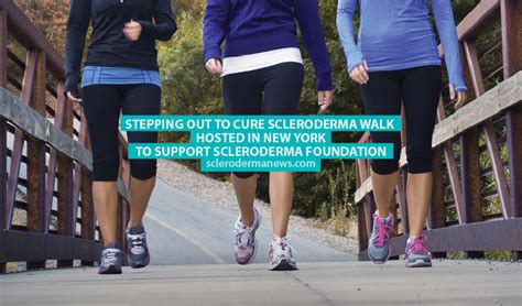 National Stepping Out To Cure Scleroderma Walks Spread Awareness