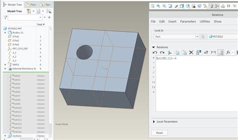 Solved Inherited Models With Vardim Dimensions Ptc Community