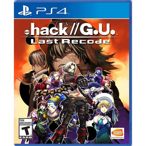 Hackgu Last Recode Ps4 Bandai Namco Hack Gu Walmart En Línea