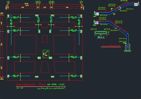 دانلود فایل اتوکد سازه 8 طبقه بتنی 37 شیت هلدینگ فنی مهندسی بِنین