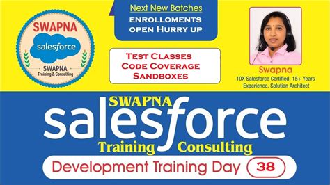 38salesforce Development Test Classes Code Coverage Sandboxes Swapna