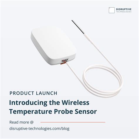 Iot Sensortechnology Sensordata Temperatureprobesensor Product