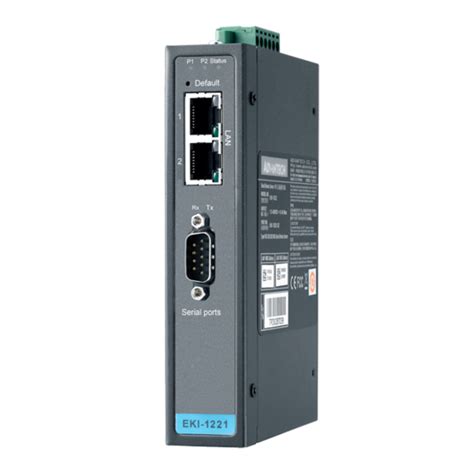 ADVANTECH EKI 1221D USER MANUAL Pdf Download ManualsLib