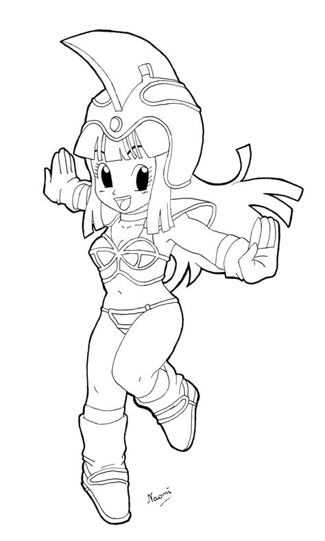 Chi Chi Dbz Coloring Pages Coloring Pages