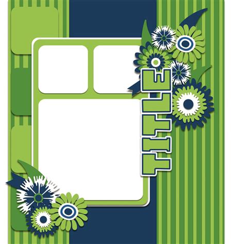 Gingerscraps Templates Shuffling Blocks Two Template Set By Scrapchat Designs