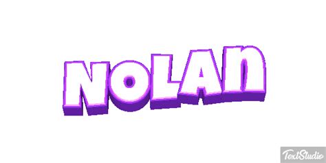 Nolan Name Animated  Logo Designs