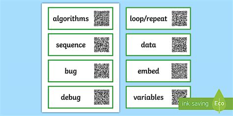 Computing Terms Code Hunter Teacher Made Twinkl