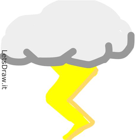 How To Draw Thunder 3ja48pmmh Png LetsDrawIt