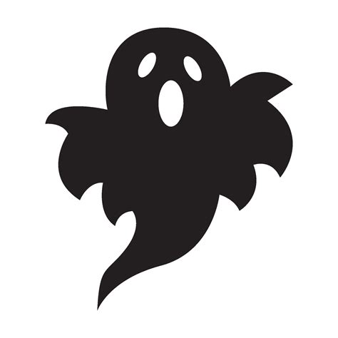 Ghost Icon Vector Vector Art At Vecteezy Ghost Icon Vector Vector Art At Vecteezy