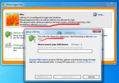 Rohos Blog Archive Rohos Logon Key V 3 1 Sicherheitsmerkmale