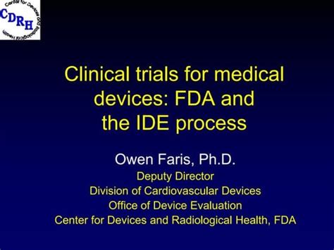 Clinical Trials With Medical Devices Pdf Surgery Medical Health