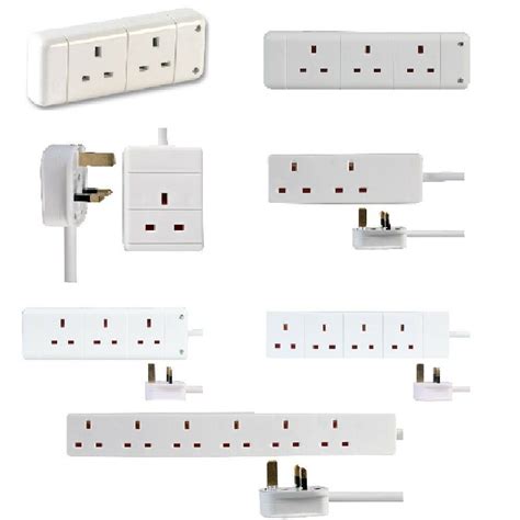 Way Plug In Mains Power Adaptor Uk Switched Surge Protected Socket Artofit