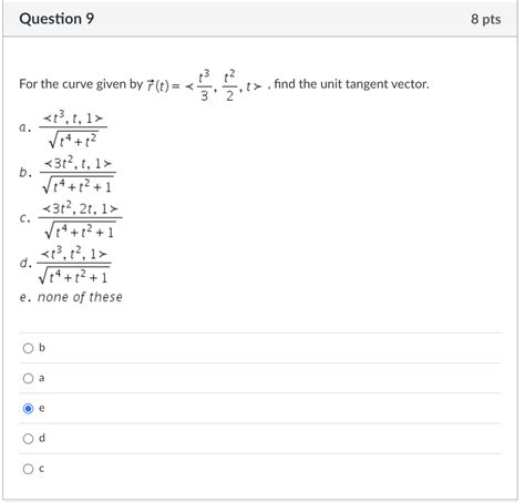 Solved For The Curve Given By R With Rightwards Arrow On Top Chegg