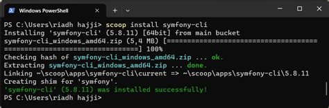 Installation De Symfony Apcpedagogie