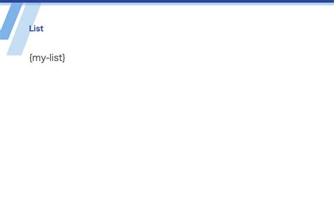 Lists Slidepack Api Docs