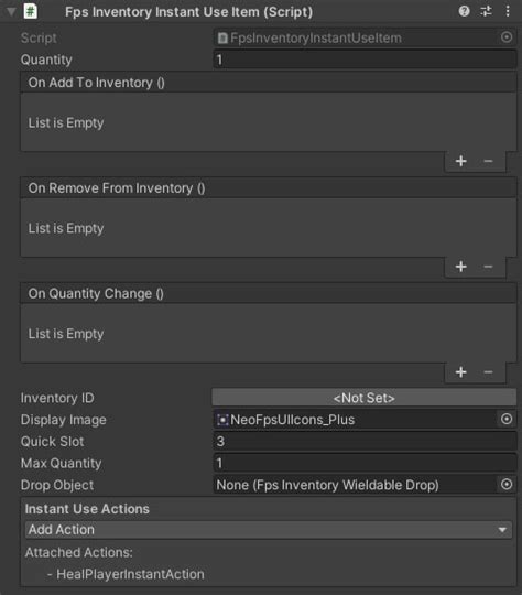 fpsinventoryinstantuseitem monobehaviour neofps scripting reference