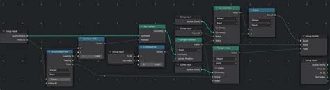 Geometry Nodes Copying Position Of Points Based On Matching