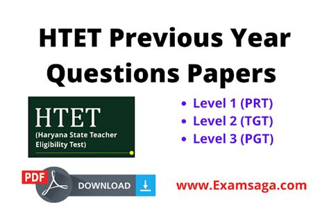 htet previous year questions papers for level 1 2 and 3 pdf examsaga