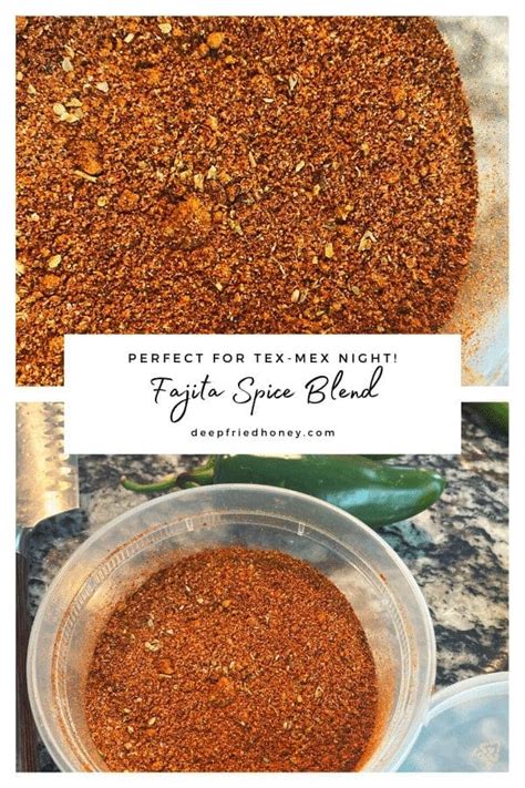 Fajita Spice Blend • Deepfriedhoney
