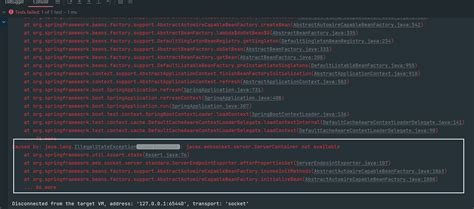 springboot集成websocket 单元测试执行报错
