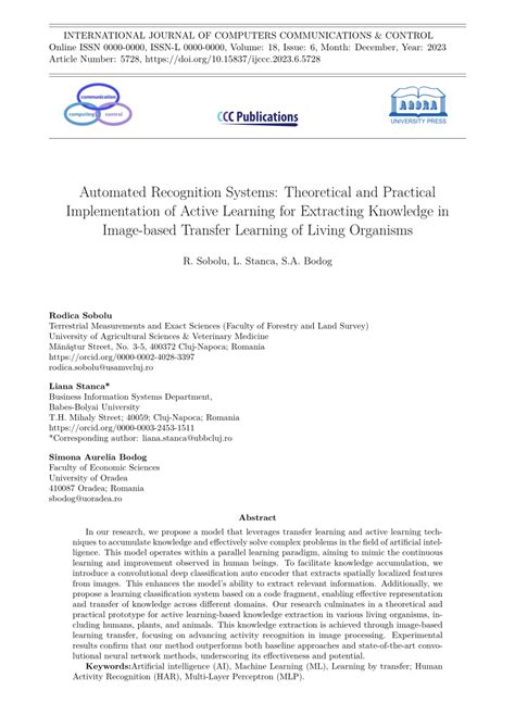 pdf automated recognition systems theoretical and practical