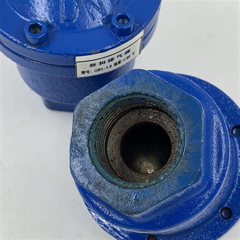 P11X 10丝口铸铁自动快速进排气阀 QB1丝扣排气吸气双用阀DN15 50 虎窝淘