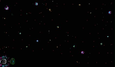 Create And Breed Artificial Particle Life With Plain Javascript Source Code And Tutorial