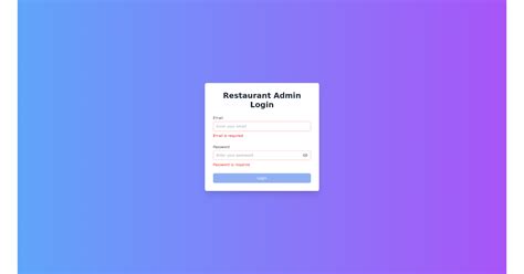 Login Form Component Free React Tailwind Component