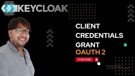 Client Credentials Oauth 20 Keycloak Youtube