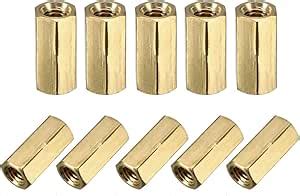 Amazon com uxcell 28 PCB ברגי מרווח מפליז סטנדוף עמוד PCB תעשייה ומדע