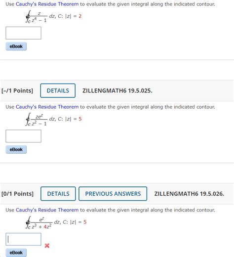 Solved Use Cauchy S Residue Theorem To Evaluate The Given Chegg