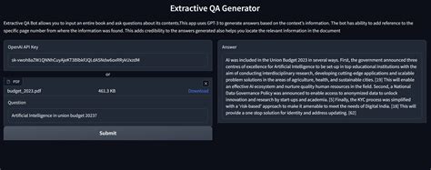 Github Kdcommitsextractive Qa Generator Extractive Qa Bot Allows