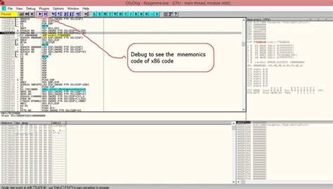 how to reverse engineer using ollydbg
