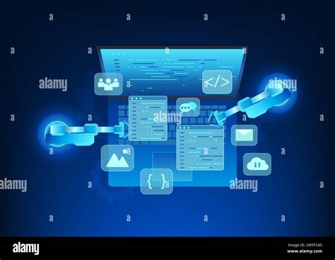 Software Developers Stock Vector Images Alamy
