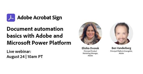 ben vanderberg on linkedin document automation basics with adobe and