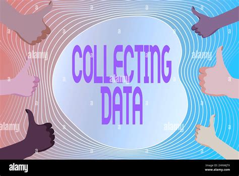 Text Showing Inspiration Collecting Data Internet Concept Gathering And Measuring Information