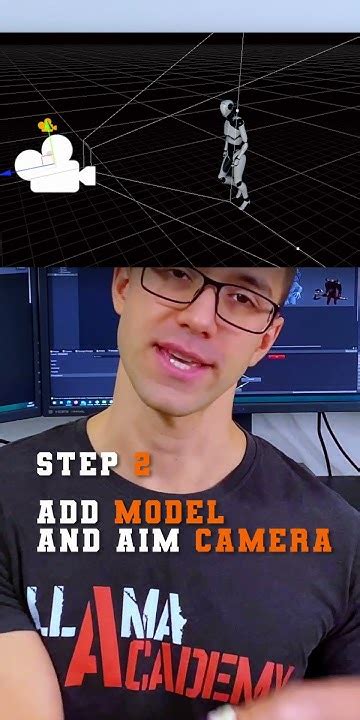 Show Animated 3d Models On The Ui Unity Tutorial Shorts Youtube