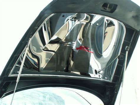 Ssr Hood Panel Polished Deluxe W Carbon Fiber Vinyl By American Car Craft