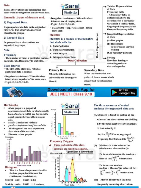 Statistics Notes Pdf