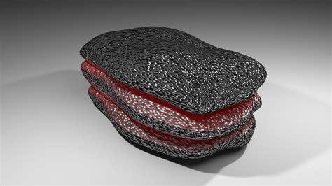 Meteoroid 2 Stack Of Bricks 3d Model Cgtrader