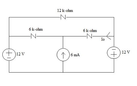 Solved Solve For Io Using Superposition
