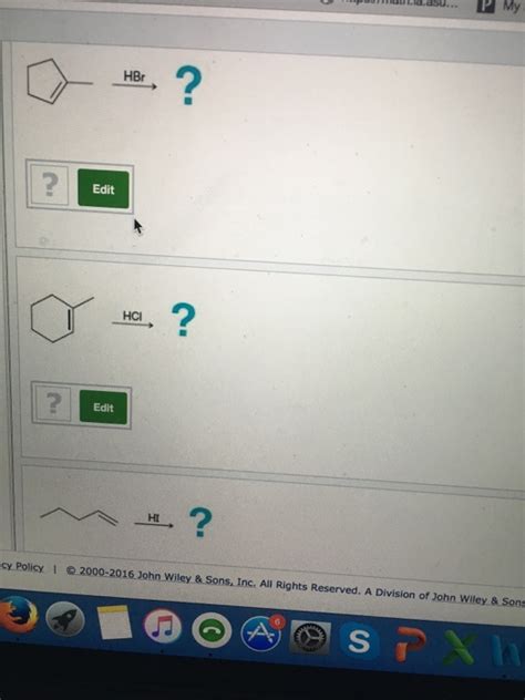 Solved Draw The Expected Major Product For Each Of The