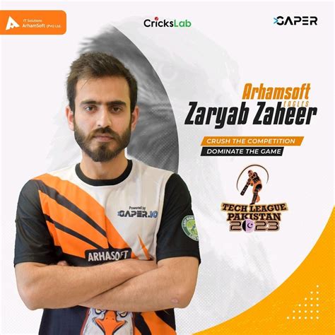 Zaryab Zaheer On Linkedin Arhamsoftcricketteam Techleague2023 Sports Cricketfever