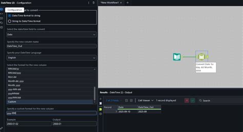 Solved Visual Query Builder Extract Date Field As Yyyy M Alteryx Community