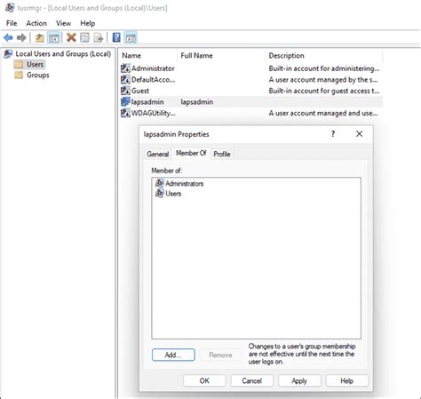 Enable Windows Laps With Azure Ad 4sysops