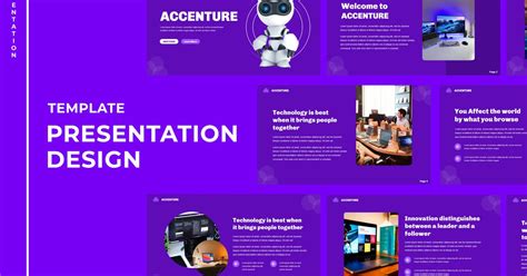 Accenture Powerpoint Template Incl Ai And Shop Envato