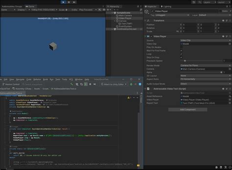 Android Video Playback Failing Error Opening Extractor Unity Engine