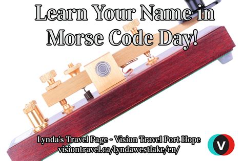 Today January 11th Is Learn Your Name In Morse Code Morse Code Was Invented By Three Different